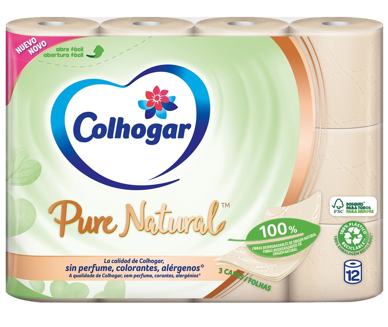 Colhogar Pure Natural, nuestro papel más natural - Colhogar